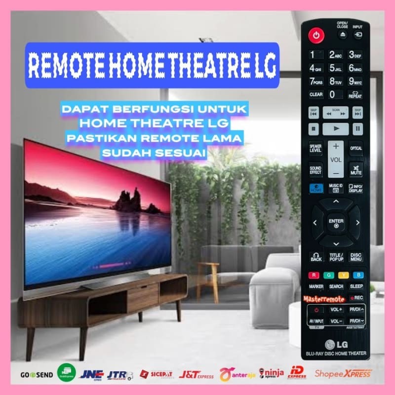 Jual REMOTE DVD HOME THEATRE LG ORIGINAL | Shopee Indonesia