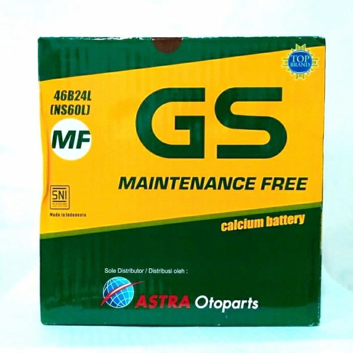 Jual Aki Mobil Nissan March Ns60L Gs Astra Mf (Aki Kering) | Shopee Indonesia