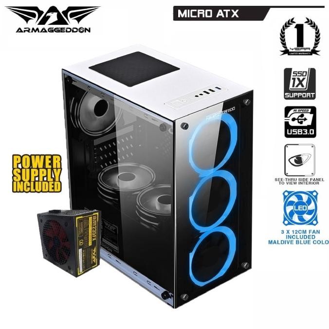 Jual Komputer ARMAGEDDON NIMITZ TR1100 CASING PC CASE | Shopee Indonesia