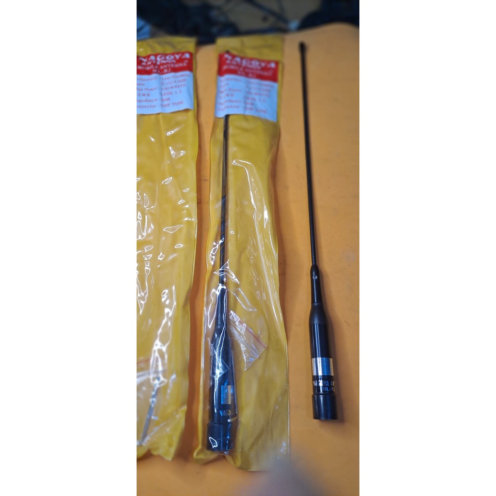 Jual ANTENA MOBIL DUAL BAND NL-R2 ANTENA RADIO NAGOYA VHF UHF LENTUR BARU | Shopee Indonesia