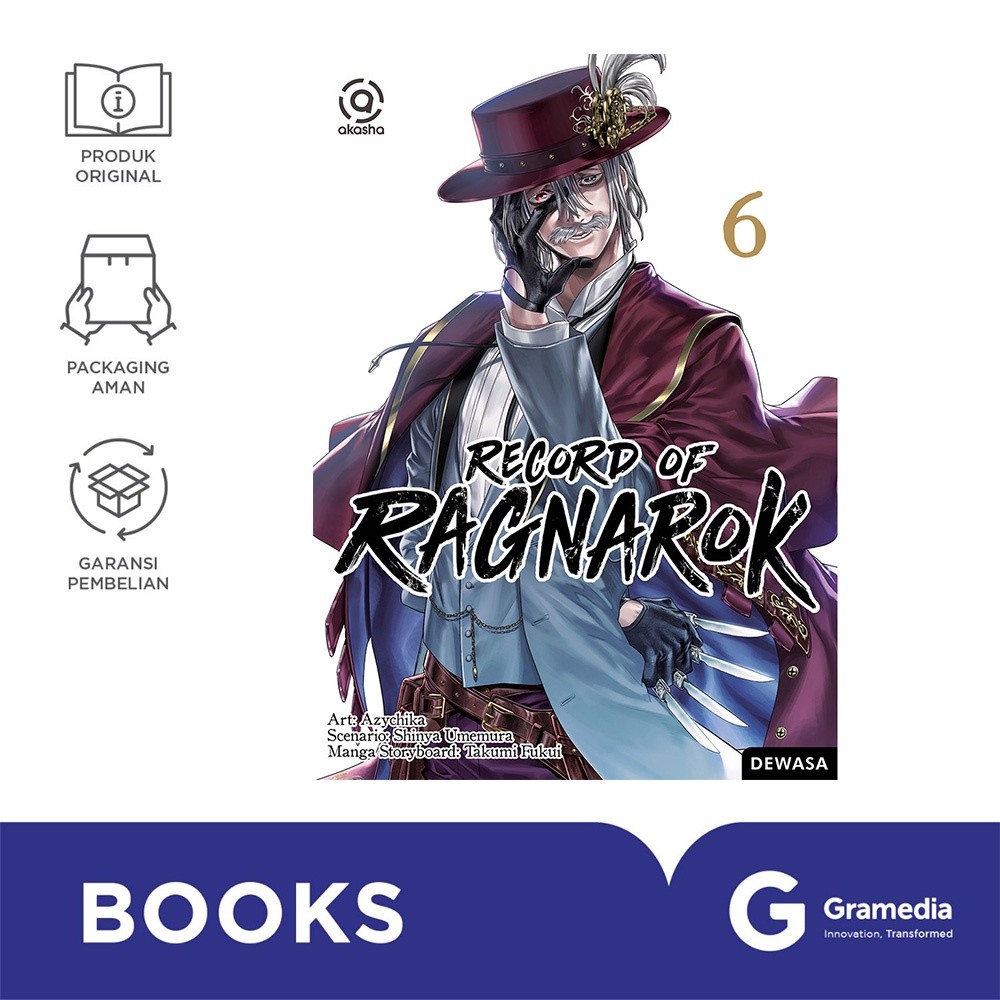 Jual AKASHA : Record of Ragnarok 06 (Ajichika) | Shopee Indonesia