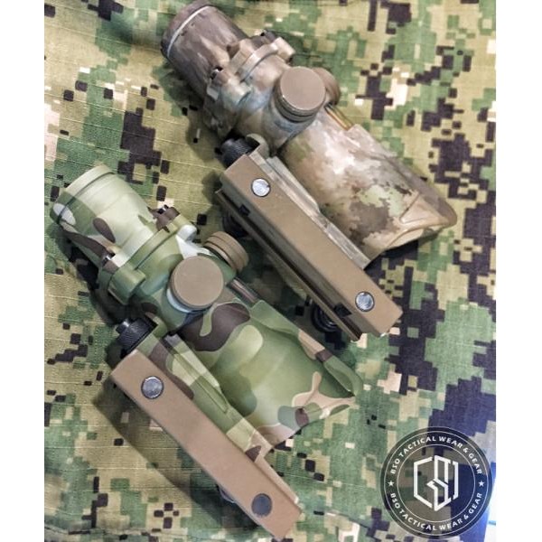 Jual Scope ACOG 1x32 Red Dot Sight Tactical Airsoft Scope Metal Premium ...