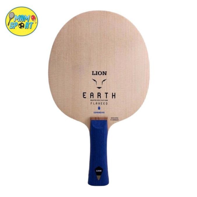 Jual Tersedia Kayu Bat Tenis Meja Pingpong Lion Earth Defence Dengan Flax Fibre | Shopee Indonesia