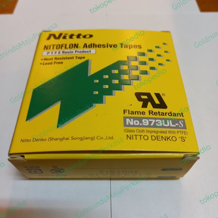 Jual Nitoflon 973Ul-S 0,13Mm X 50Mm X 10M (2Inch)- Nitto Nito Adhesive ...