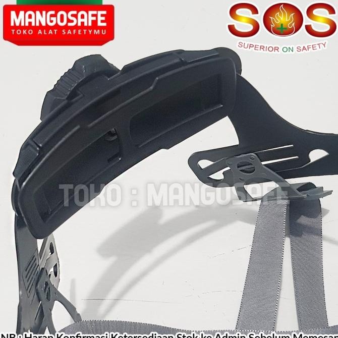 Jual DISKON Helm Safety Proyek SOS VGARD Ikat Putar Fastrac + Tali Dagu ...