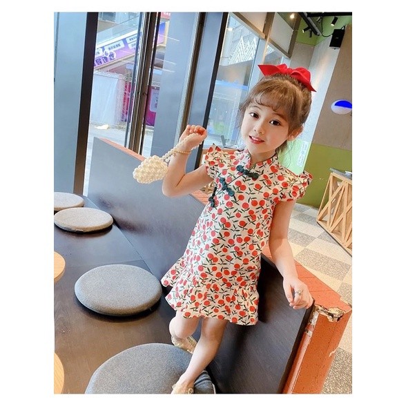 Jual Set Midi Dress Kid Baju Imlek Model Terbaru Dress Tahun Baru Imlej ...
