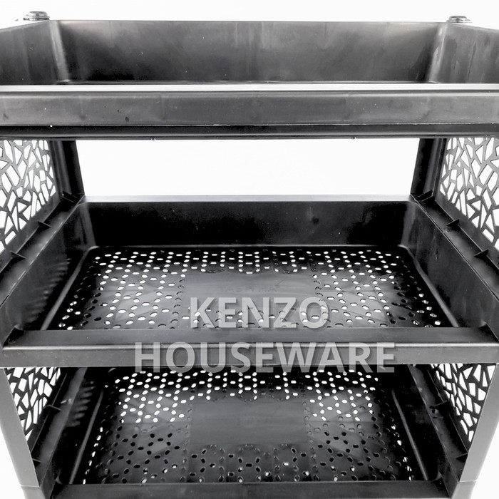 Jual Rak Susun 4 5 Tingkat Besar Lebar Rak Serbaguna Roda Awet JUMBO ...