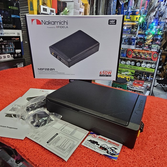 Jual Subwoofer Kolong Aktif Nakamichi NBF SERIES NBF20.0A Subwoofer Aktif 8 in | Shopee Indonesia