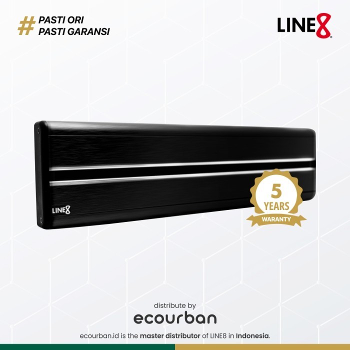 Jual Jual Line8 Power Track Left Black Hairline 1000Mm Model Surface ...