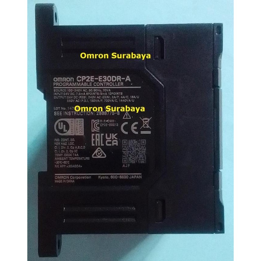 Jual Terjangkau Plc Omron Cp2E-E30Dr-A Cp2E E30Dr A | Shopee Indonesia