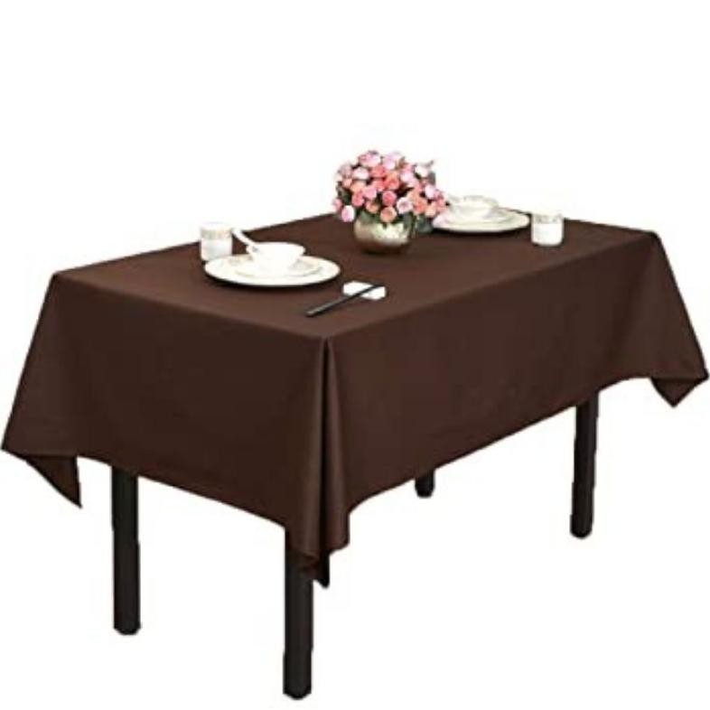 Jual Taplak meja polos katun aesthetic aneka ukuran taplak meja kain ...