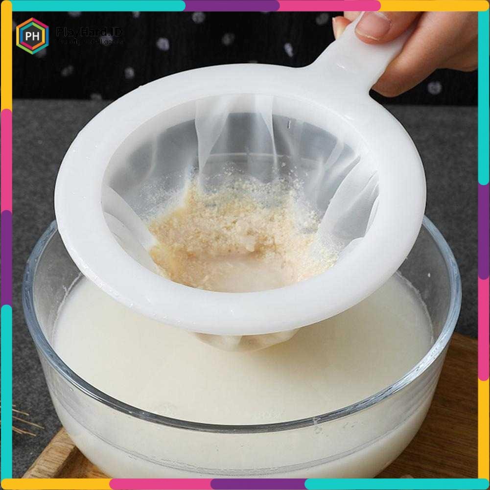 Jual Alat Saringan Makanan dan Minuman Mesh Nylon (100 Mikron, Putih ...