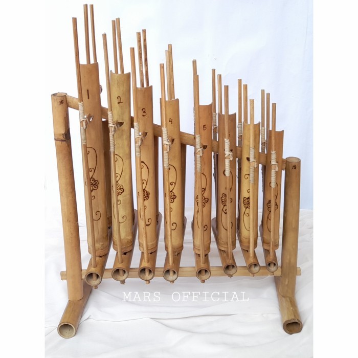 Jual Maca Angklung Set 8 Nada Satu Oktaf Ukuran Sedang Untuk Anak Sd ...