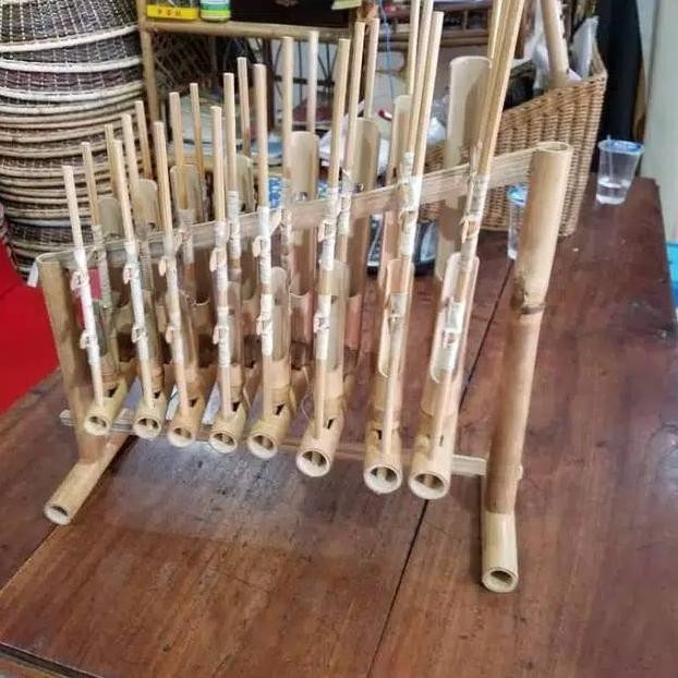 Jual Maca Angklung Set 1 Oktaf 8 Nada Mini Berkualitas/Alat Musik ...