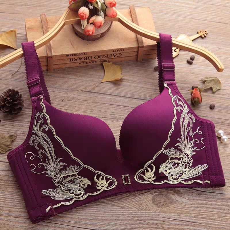Jual Bra Wanita Seamless Bus Tebal Bra Push Up Cup A to B Kait 4 Size ...
