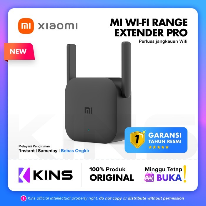 Jual Xiaomi Wifi Extender Pro Repeater Amplifier 300Mbps GLOBAL VERSION ...