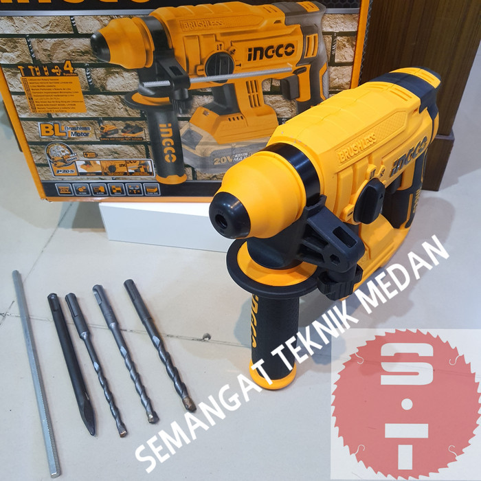 Jual CRHLI2201 BOR BATERAI BETON CORDLESS ROTARY HAMMER BRUSHLESS 20V ...