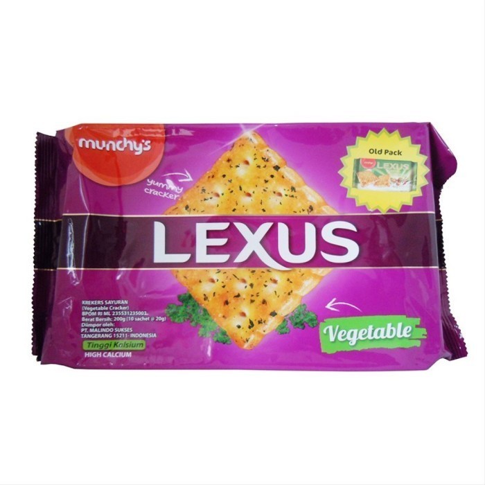 Jual LEXUS CRACKERS VEGETABLE 200G | Shopee Indonesia