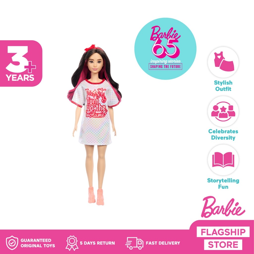 Jual Barbie 65th Anniversary Fashionistas Doll with Twist ‘n’ Turn ...