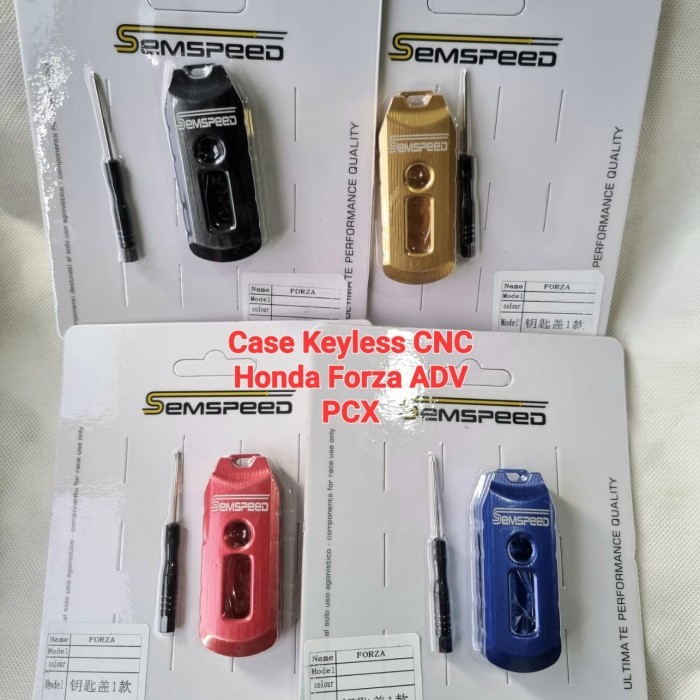 Jual Cover Smart key Remote Honda Forza PCX ADV Case Keyless CNC ...