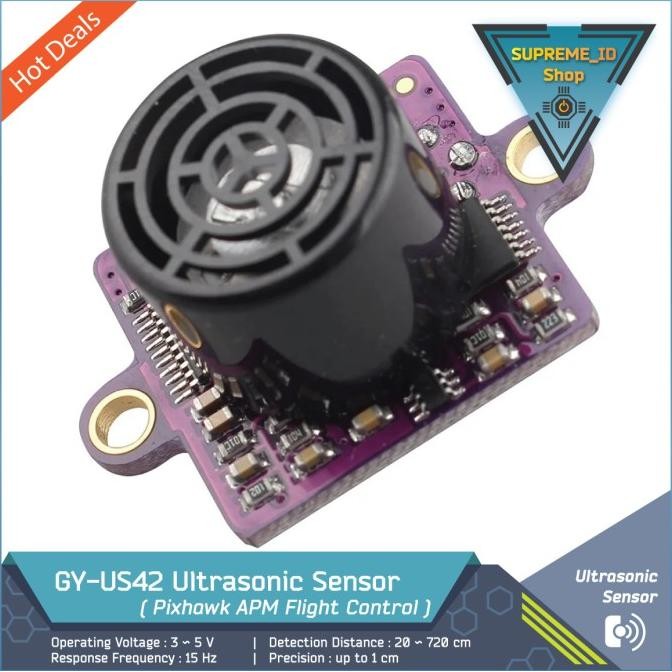 Jual Promo GY-US42 Proximity Ultrasonic Sensor V2 Pixhawk APM Flight ...