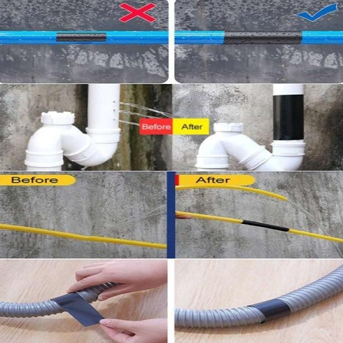 Jual Promo Lem Anti Air Isolasi Penambal Bocor utk Pipa PVC, Selang ...