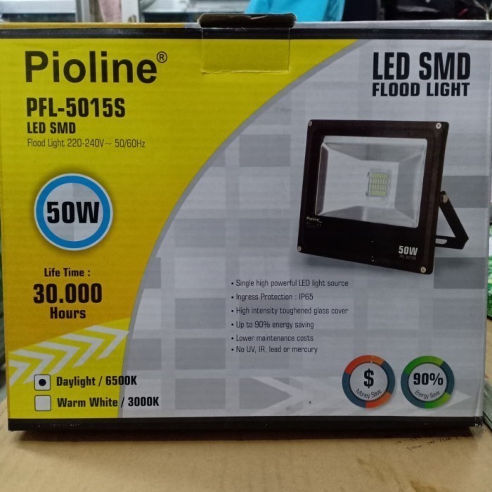 Jual {{{{{{] LAMPU SOROT LED SMD PIOLINE 200W FLOOD LIGHT 200 WATT TEMBAK OUTDOOR | Shopee Indonesia