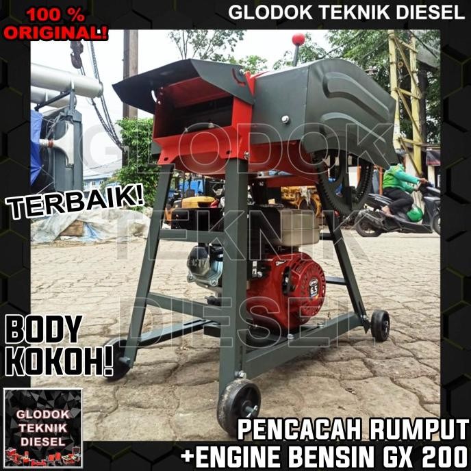 Jual Mesin Cacah Rumput / Pencacah Rumput Ranting SIAP PAKAI TERBAIK ...