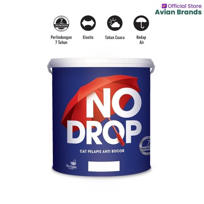 Jual NO DROP CAT PELAPIS ANTI BOCOR 4 KG ORIGINAL | Shopee Indonesia