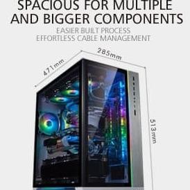 Jual Casing Lian Li Pc-011 Dynamic Xl (Rog) White Bagus | Shopee Indonesia