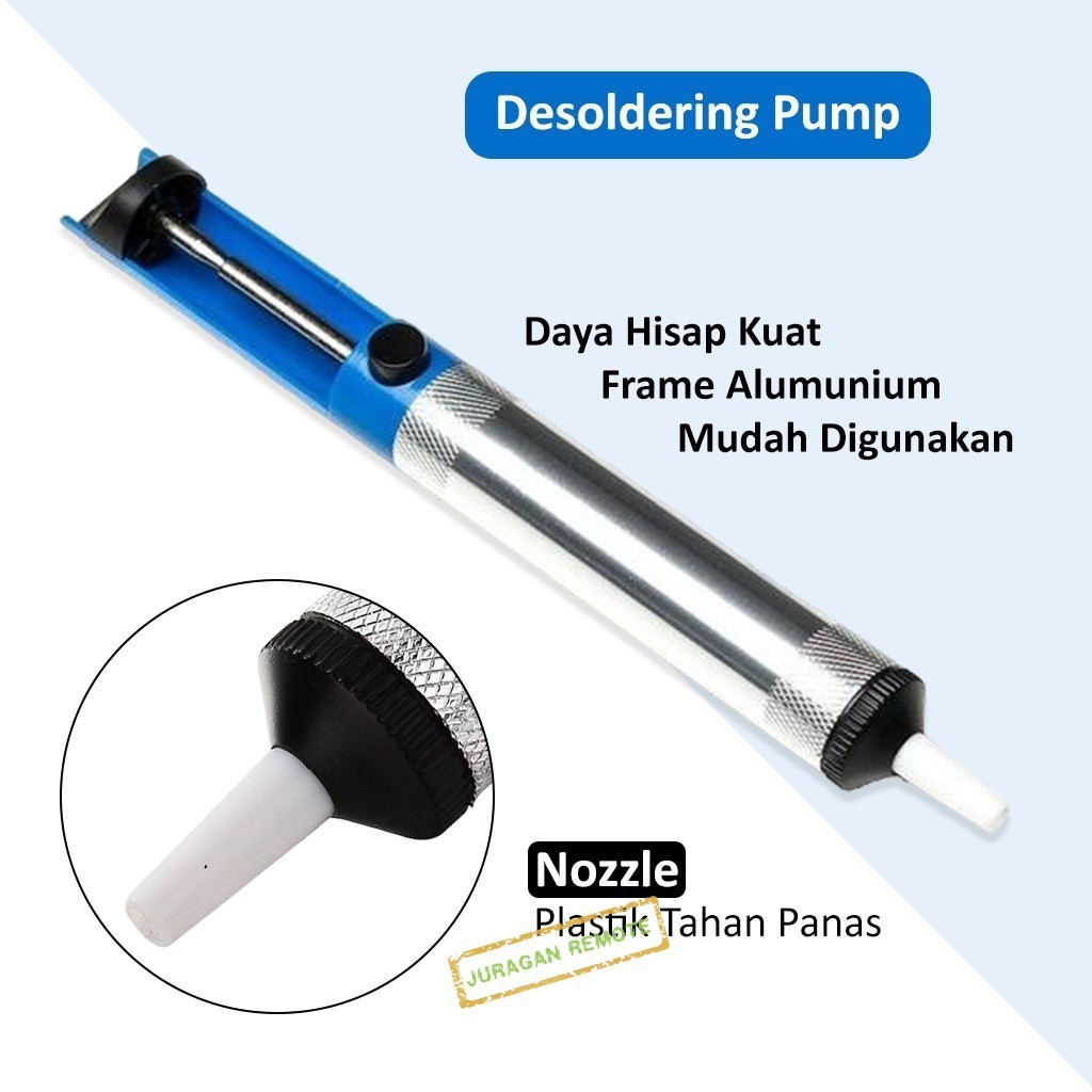 Jual Sedotan Timah Alat Pompa Penyedot Timah Solder Sucker Desoldering ...