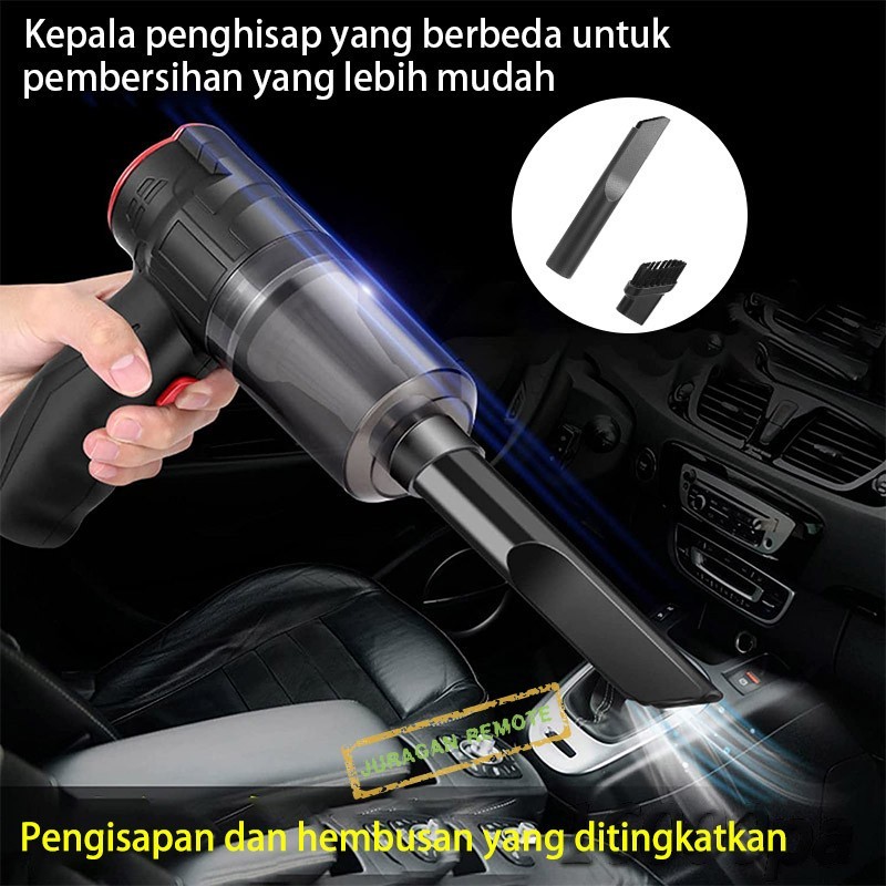 Jual Vacum Cleaner Penyedot Debu Vakum Mobil Kuat Dengan Portable ...