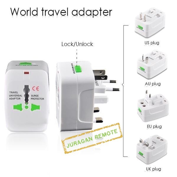 Jual Universal Travel Adapter Internasional All In1 Home Adaptor ...