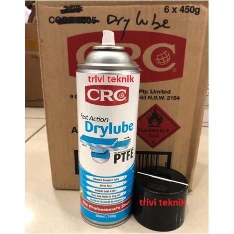 Jual crc dry lube ptfe 3049, pelumas teflon gemuk grease coating ...