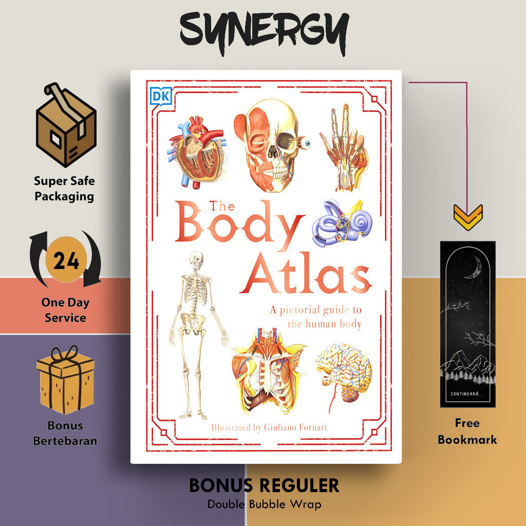 Jual The Body Atlas by DK (English) | Shopee Indonesia