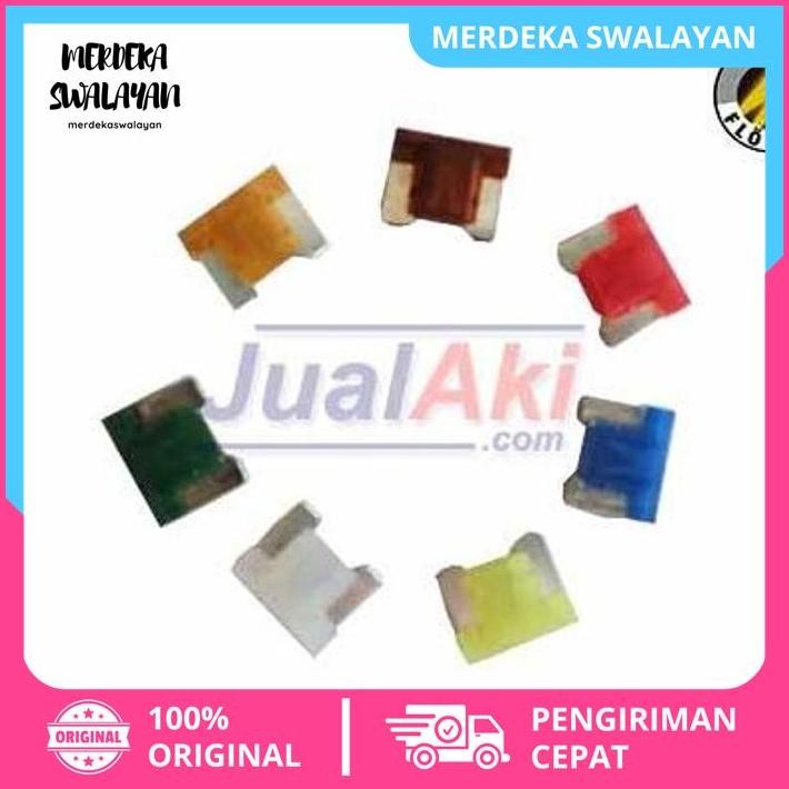 Jual SEKRING / FUSE BLADE DX MINI LOW PROFILE 5AH (COKLAT MUDA) FLOSSER ...