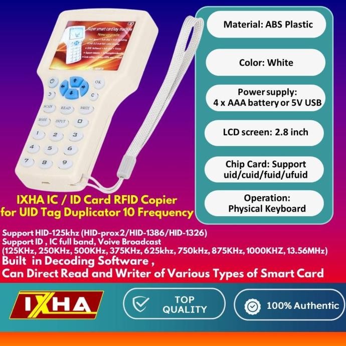 Jual TERMURAH - RFID Mifare Duplicator Reader Writer / Card Copier Alat ...