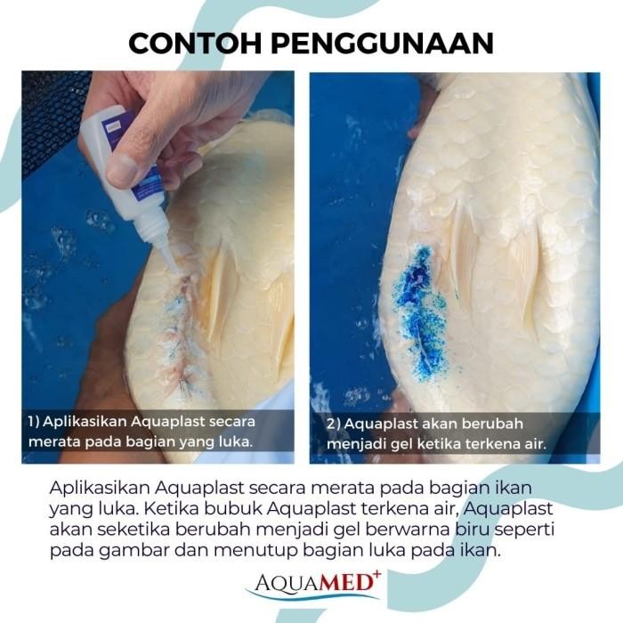 Jual Obat Ikan Koi Luka Borok Ulcer Hikui Finrot Aquaplast Fish Bandage | Shopee Indonesia
