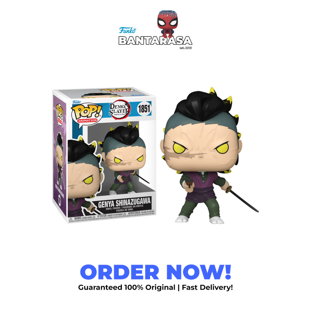Jual Funko Pop! Demon Slayer - Genya Shinazugawa (Demon) Pop! Vinyl ...