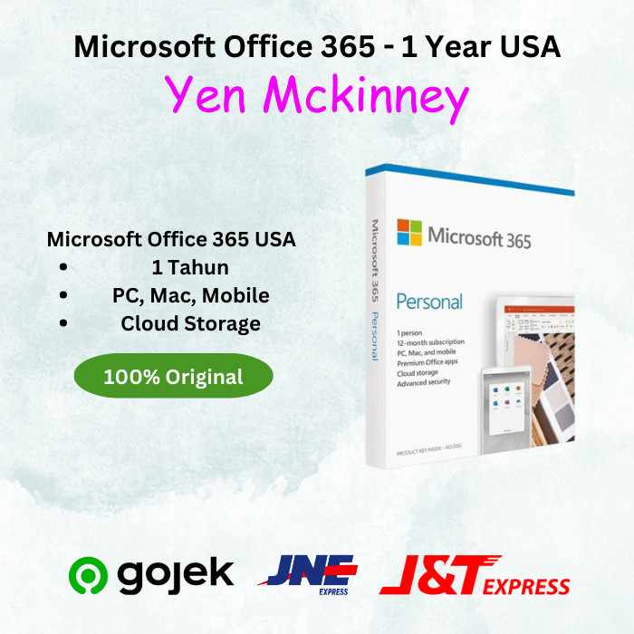 Jual Microsoft Office 365 Personal 1 PC/Mac + 1 Tablet | Shopee Indonesia