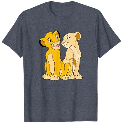 Jual Kaos Potret Dada Besar Simba Nala Lucu Disney The Lion King ...