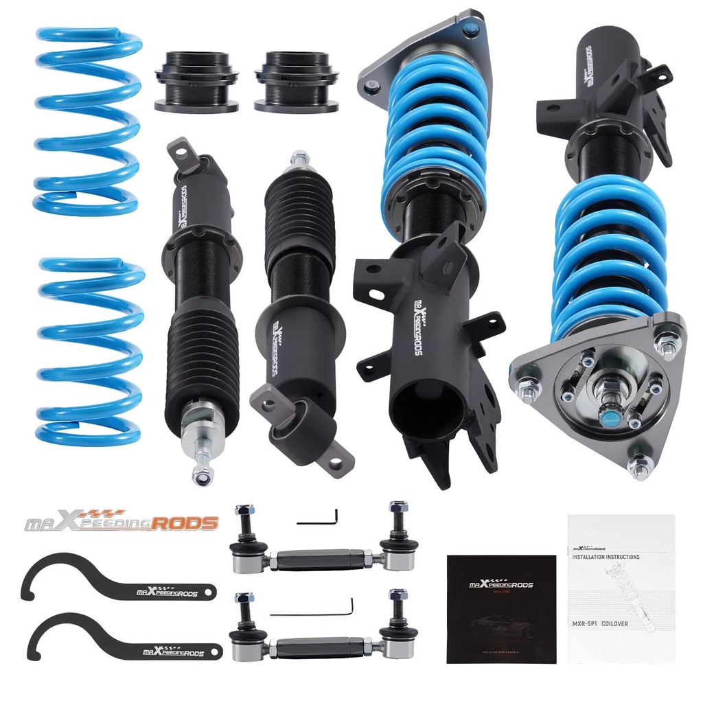 Jual 24 way damper adjustable coilovers shock springs kit for ford ...