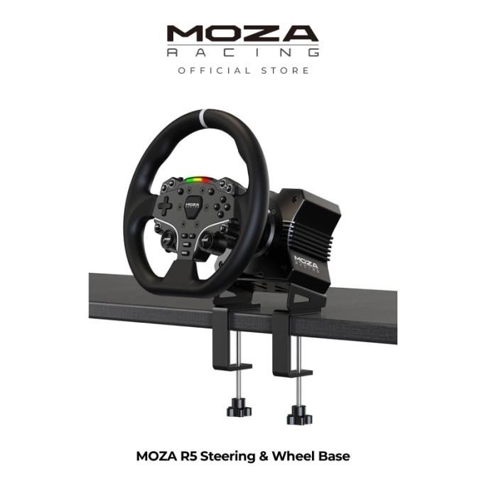 Jual MOZA Racing R5 Bundle Direct Drive | Racing Simulator Steering ...