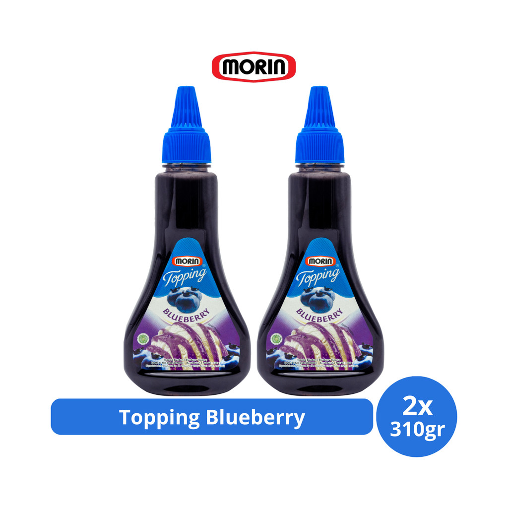 Jual Morin Topping Blueberry 310gr x 2 pcs | Shopee Indonesia