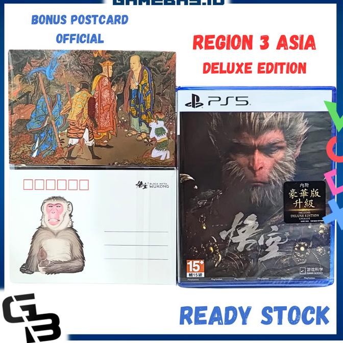 Jual Produk Baru!! Ps5 Black Myth Wukong - Deluxe Edition Physical Disc ...