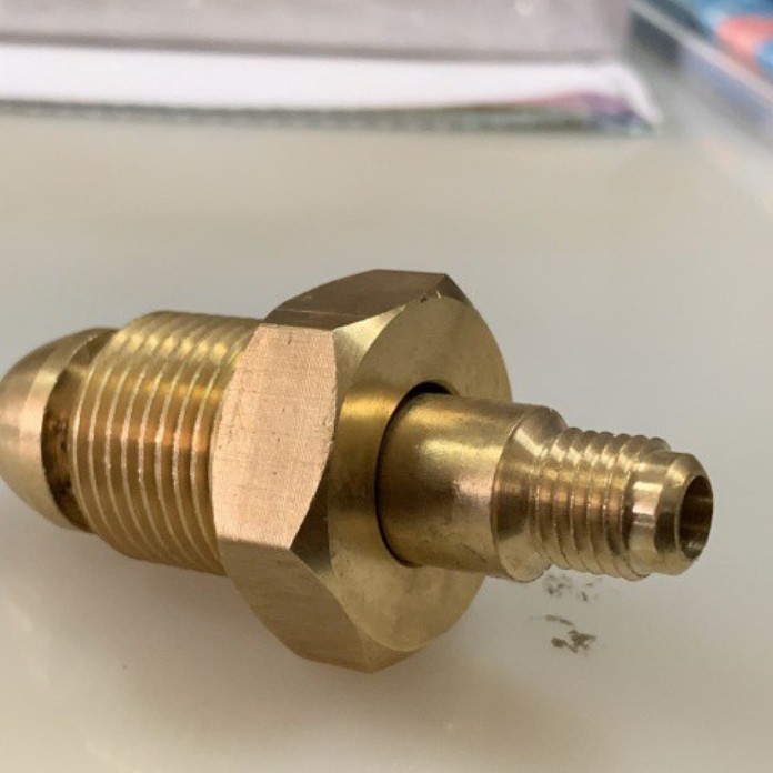 Jual nepel N2 masuk selang manifold/nepel botol nitrogen N2 | Shopee ...
