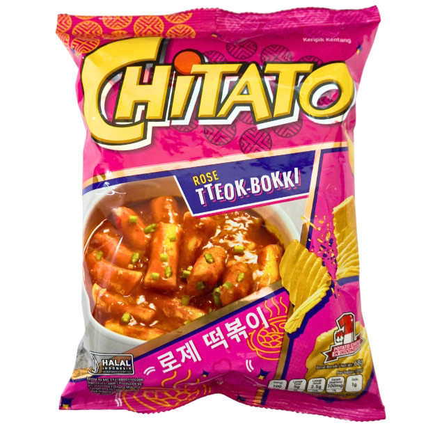 Jual S25342 CHITATO ROSE TTEOK-BOKKI SNACK 68GR MAJU BERSAMA (20250514 ...