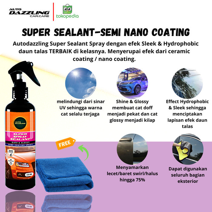 Jual SEMI NANO CERAMIC COATING PENGKILAP BODY & KACA MOBIL DAN MOTOR | Shopee Indonesia