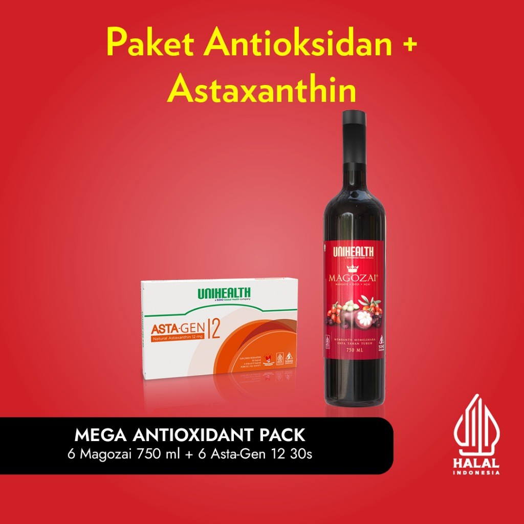 Jual Mega Antioxidant Pack (Paket Antioksidan + Astaxanthin) | Shopee ...