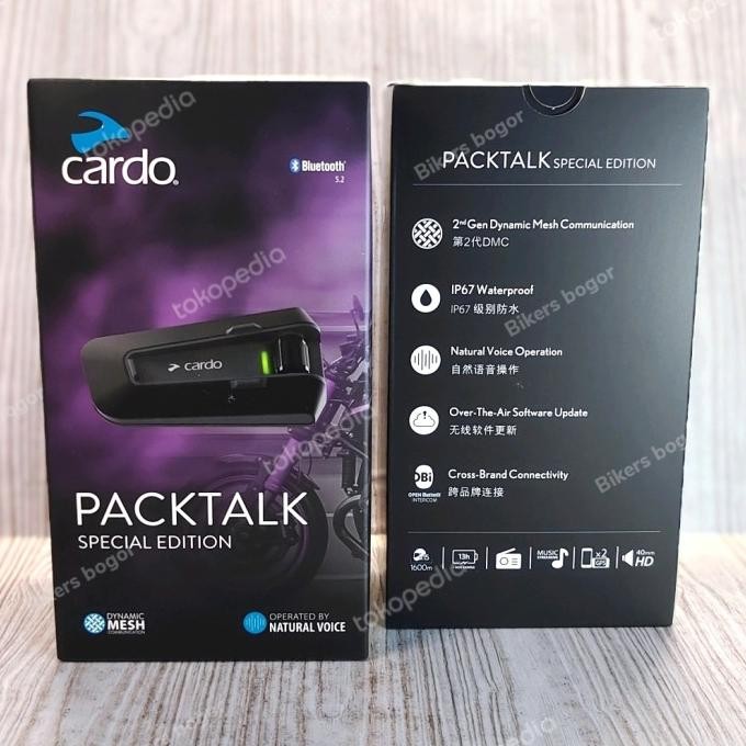 Jual Cardo Packtalk Special Edition DMC Mesh Intercom | Shopee Indonesia